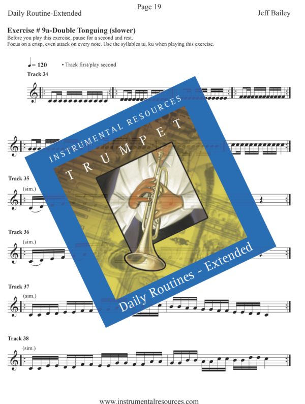 (Routine 2) Daily Routines – Extended – Trumpet - AnderKamp Music