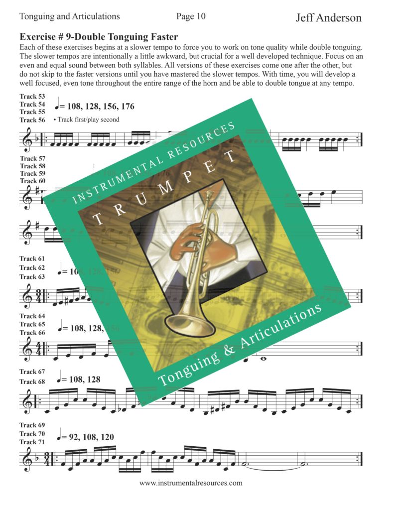 (Routine 4) Tonguing and Articulations – Trumpet - AnderKamp Music